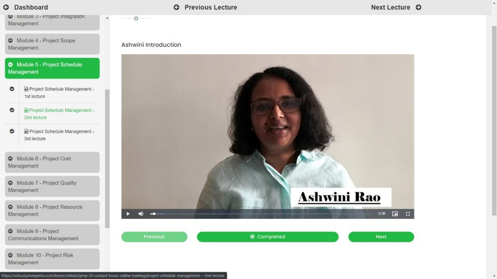 PMP Online Training - PMExperto